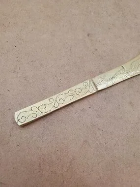Other | Vintage Letter Opener Solid Brass Lightweight Envelope Slitter ...